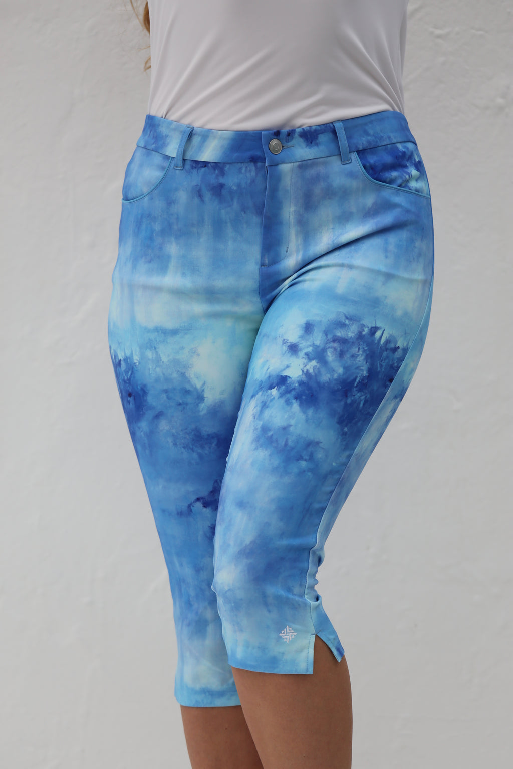 Women's Golf Pedal Pushers - Periwinkle – FAMARA